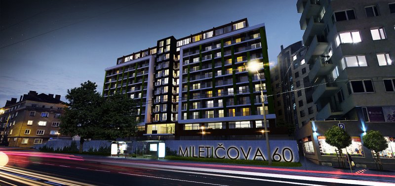 Miletičova 60, polyfunkčný bytový dom