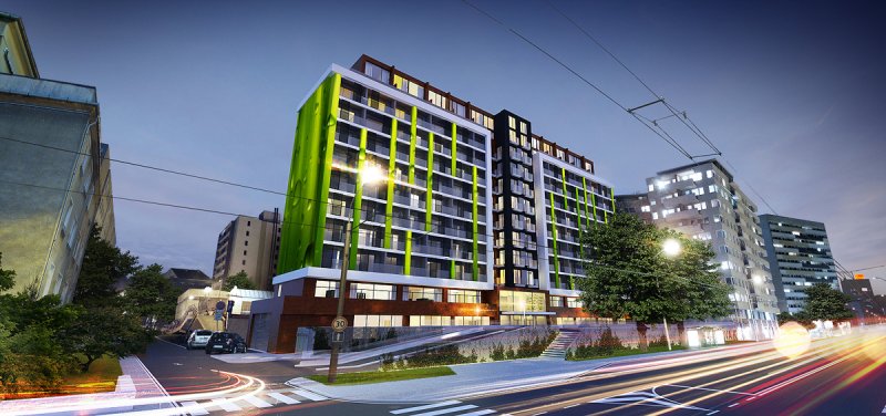 Miletičova 60, polyfunkčný bytový dom