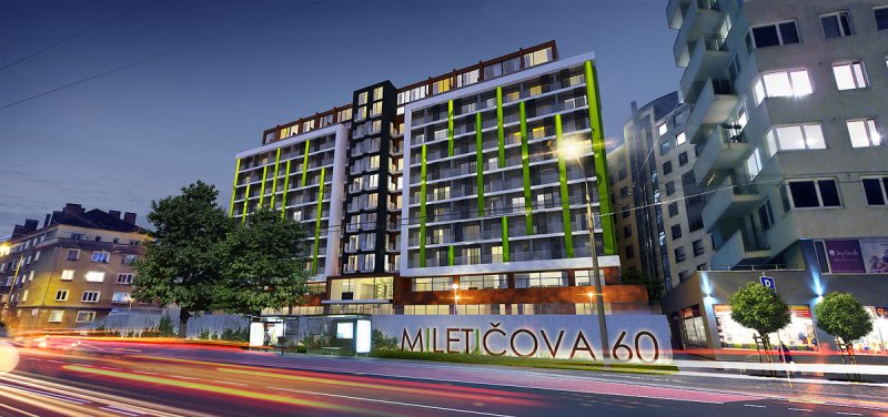 Miletičova 60, polyfunkčný bytový dom