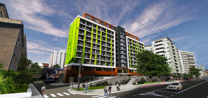 Miletičova 60, polyfunkčný bytový dom